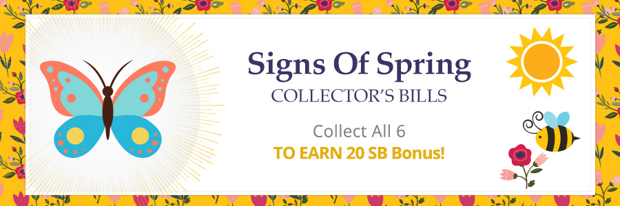Signs of Spring Collector's Bills - The Daily Swag