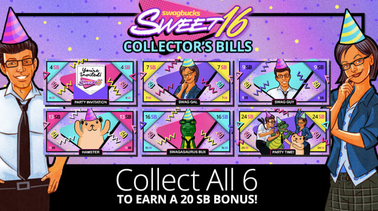 Sweet 16 Collector's Bills - The Daily Swag