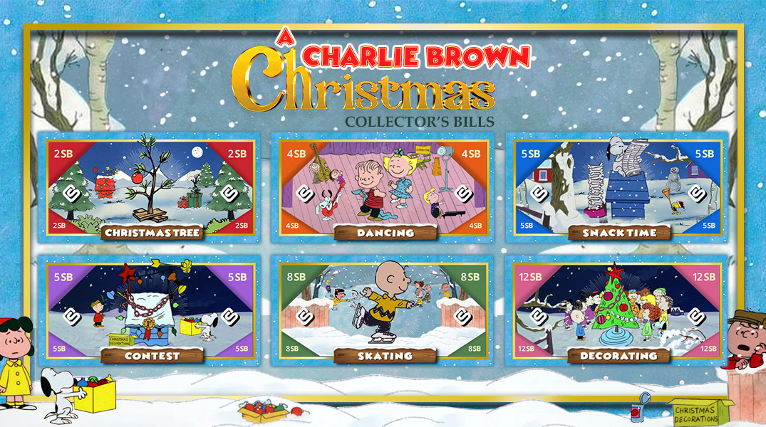A Charlie Brown Christmas Collector's Bills - The Daily Swag
