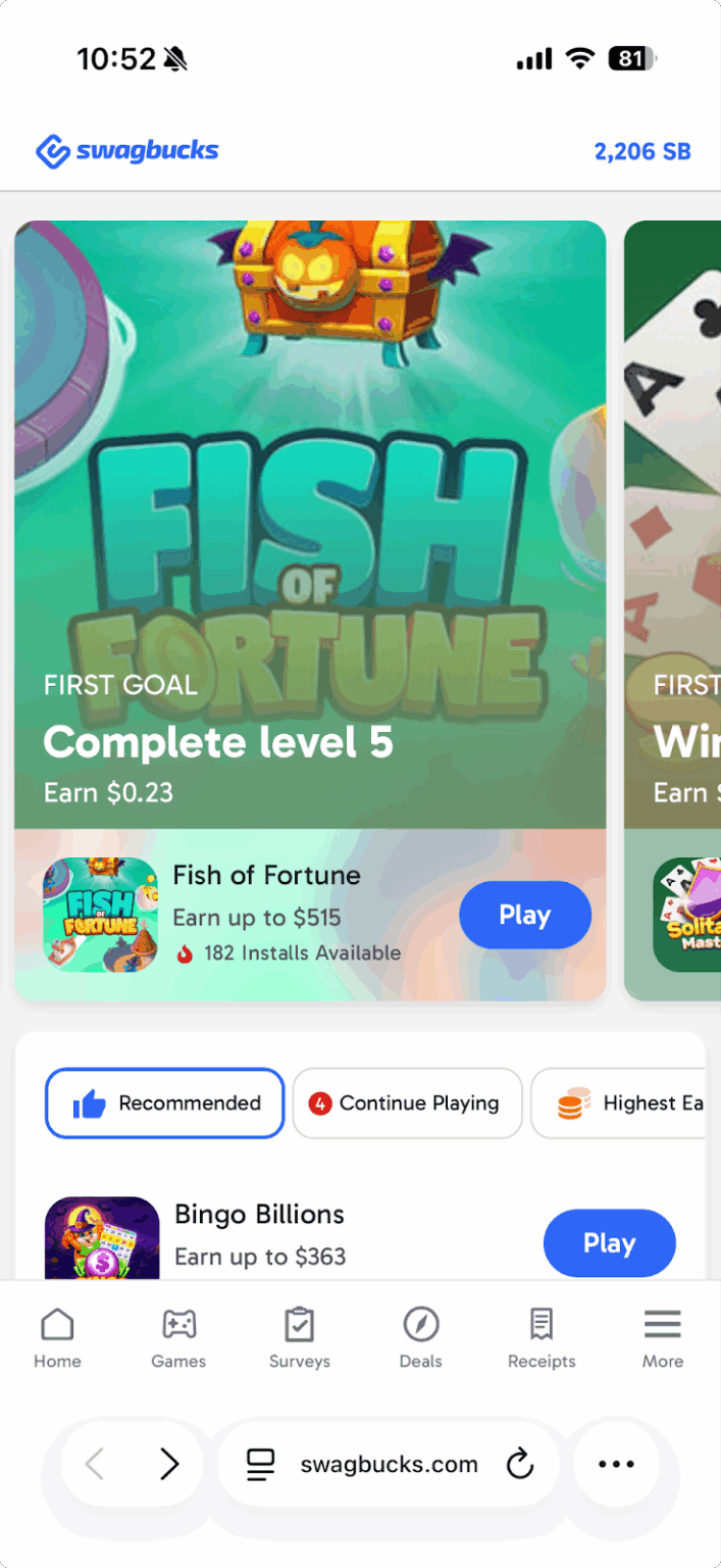 Say Hello To Our New Mobile Games Page - The Daily Swag